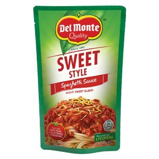 DEL MONTE SWEET STYLE SPAGHETTI SAUCE 500g FILIPINO FAVORITE | Shopee ...