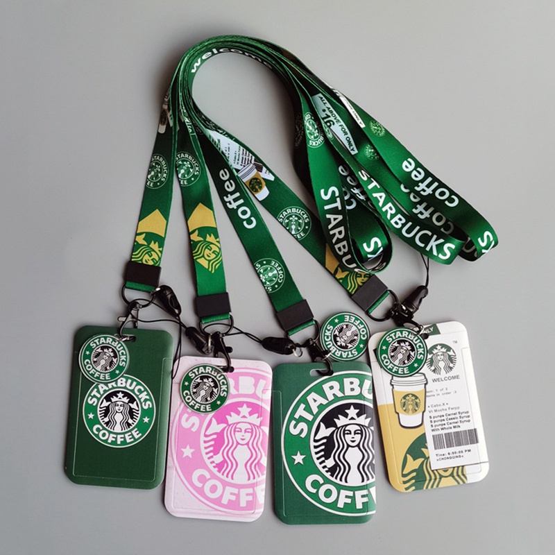 Starbucks card holder Transfer card kindergarten door card cover ...