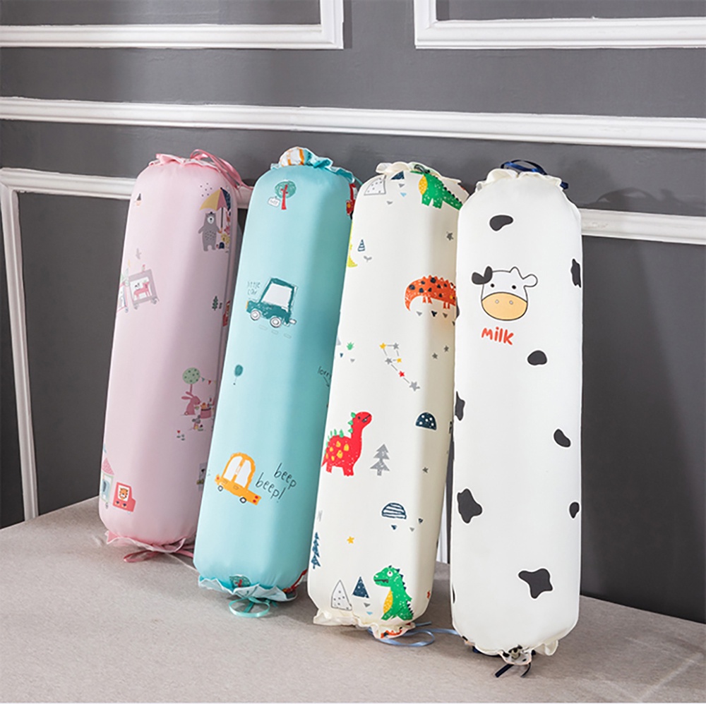Long-staple cotton bolster case neck roll round bolster cover ...