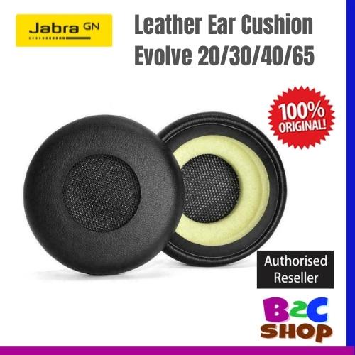 Jabra Evolve Headset Ear Cushions Evolve 20 30 40 65 Leather Cushion ...