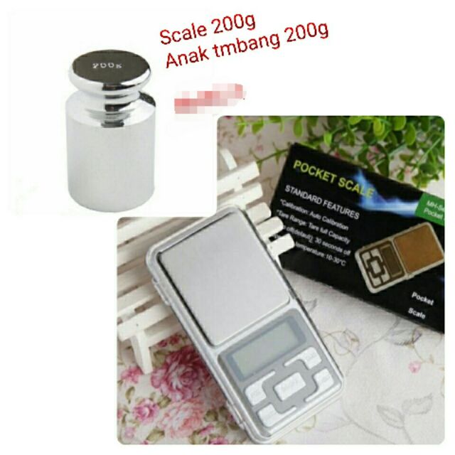 Scale 200g FULL SET Ready For Children To Weigh The Accuracy Of The ...