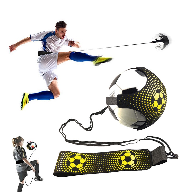 Adjustable Football Kick Trainer Soccer Ball Children Practice Solo Aid ...