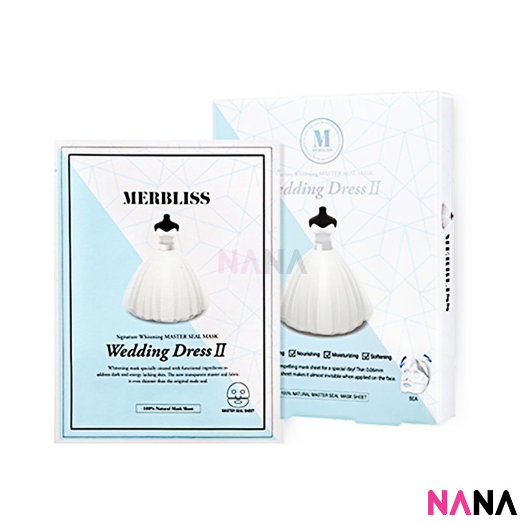 Merbliss Wedding Dress II Signature Brightening Master Seal Mask (5 ...