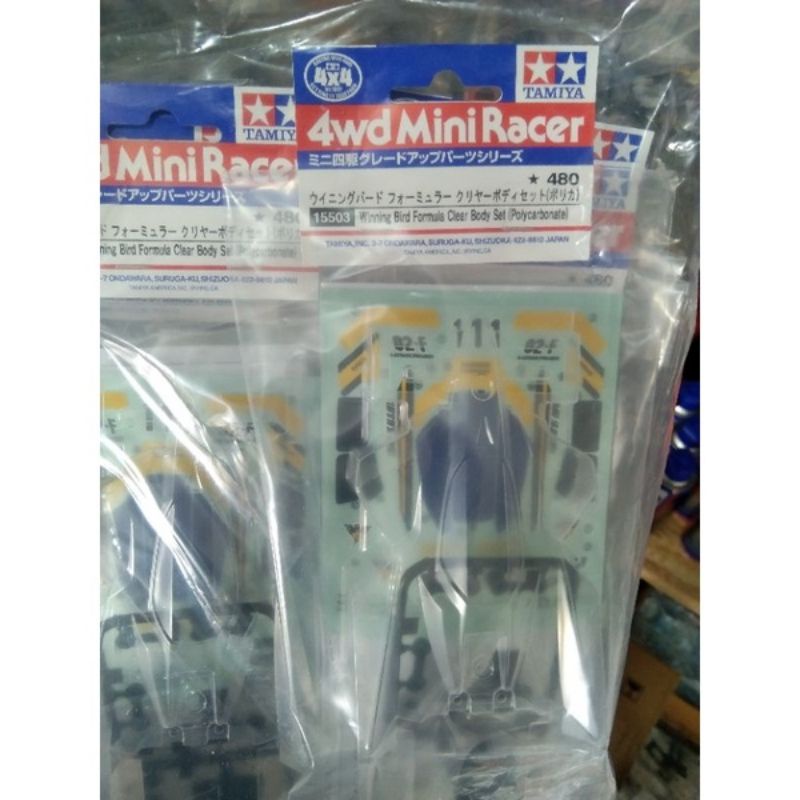 Tamiya 15503 winning bird formula clear body set polycarbonate | Shopee ...