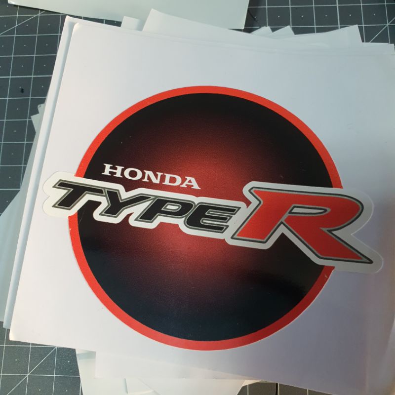 Honda Type R car decal | Shopee Singapore