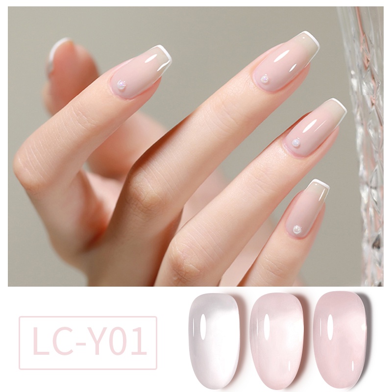 UR SUGAR LILYCUTE Jelly Gel Semi-transparent Color Nail Gel Polish ...