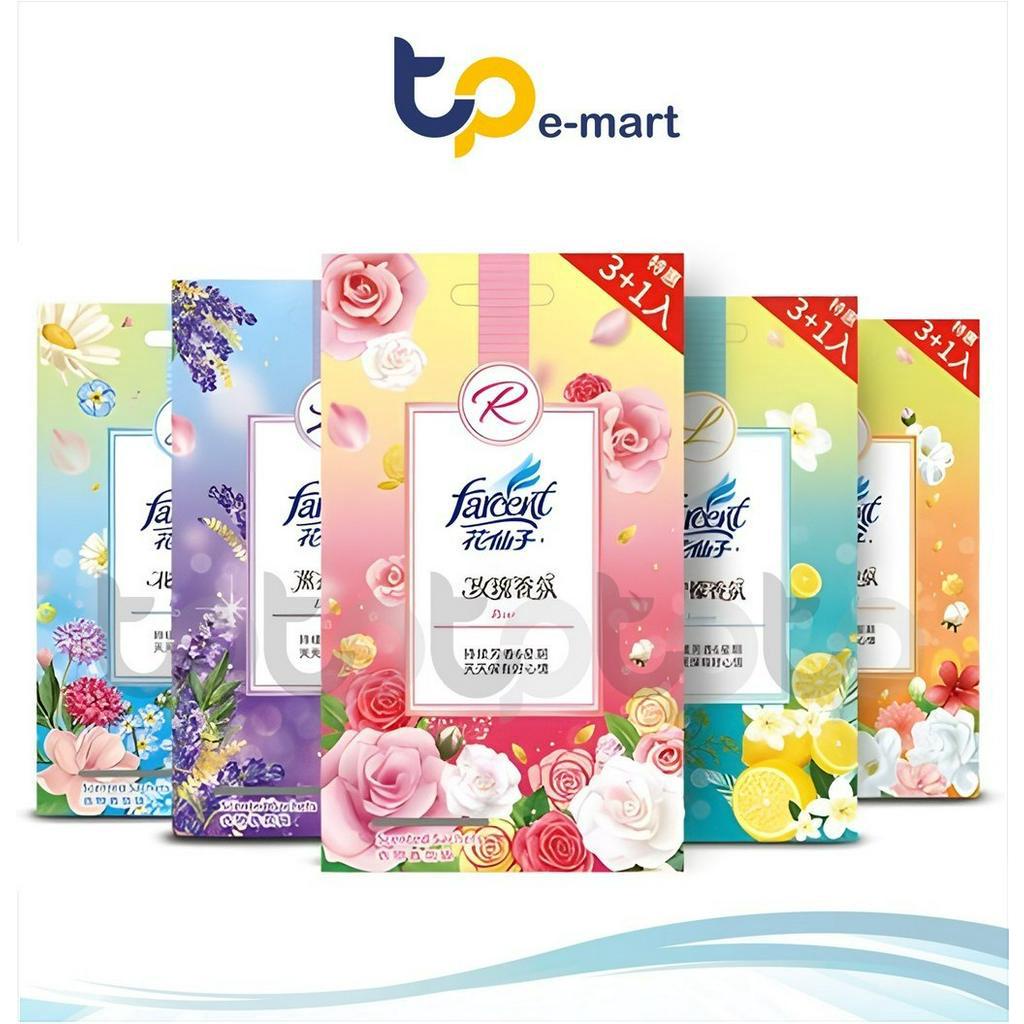 Farcent Scented Sachet Bag 10g x 3s/10g x 4s Wardrobe Freshener Air ...