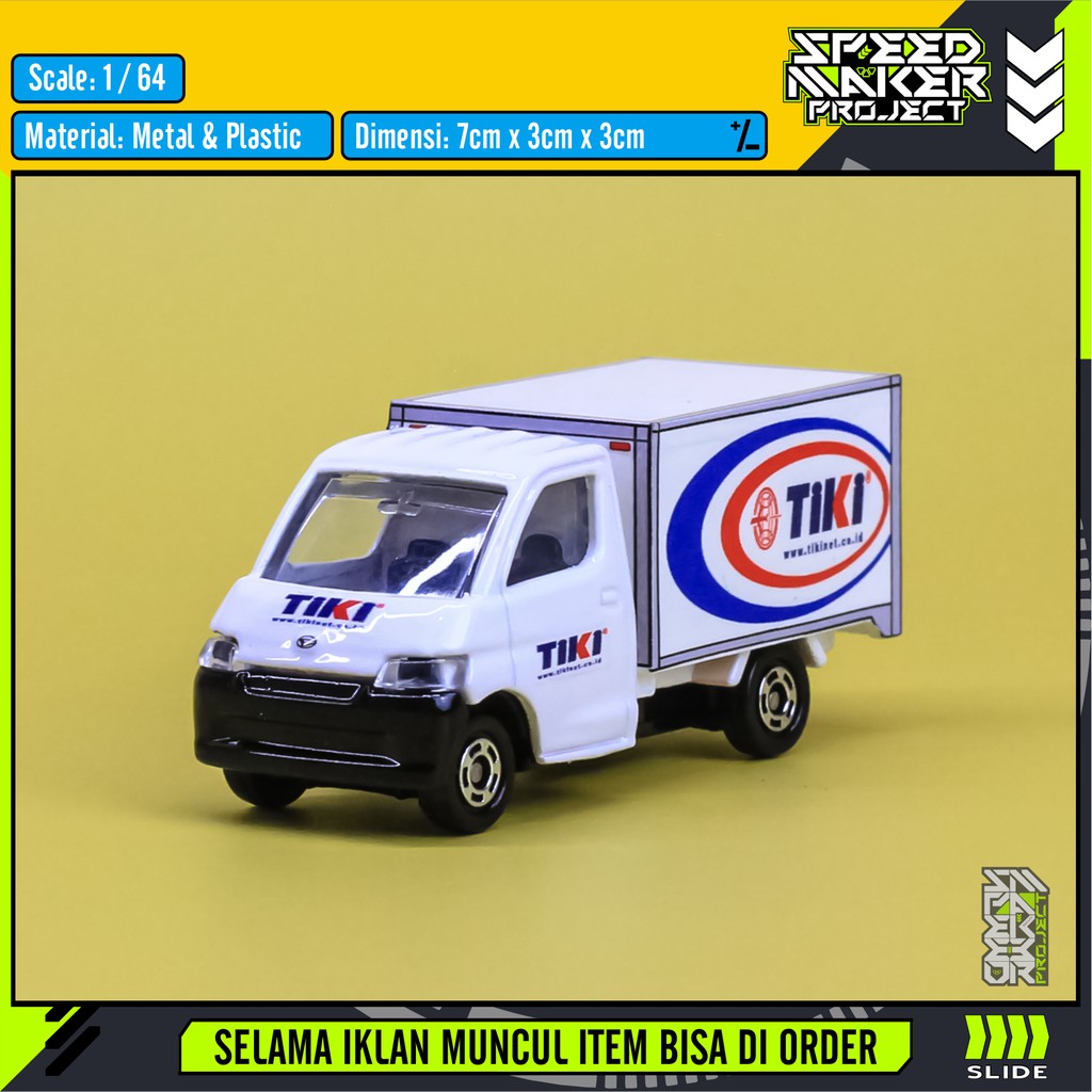 REPLIKA Tomica Custom Toyota Town Ace Gran Max Box TIKI Diecast ...