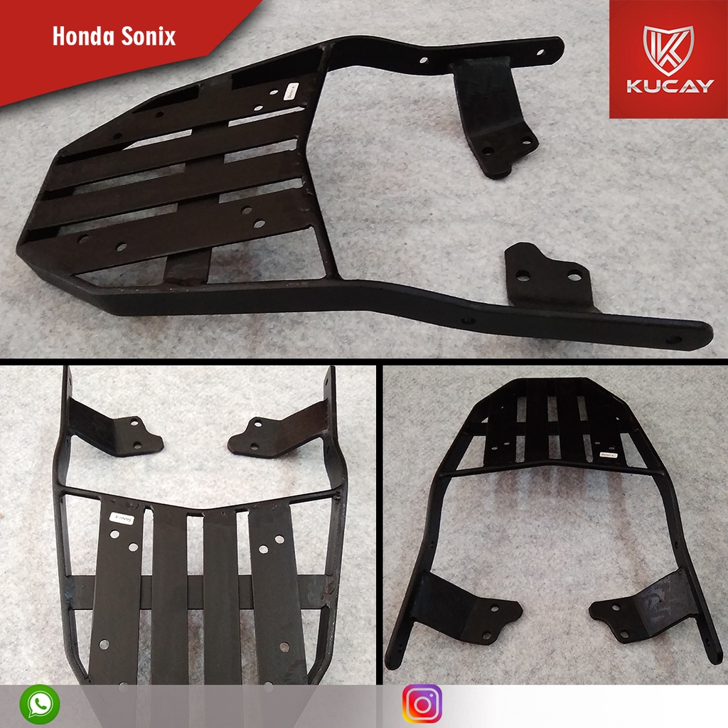 Kucay Static Honda Sonic Motorcycle Top Box Brackets | Shopee Singapore