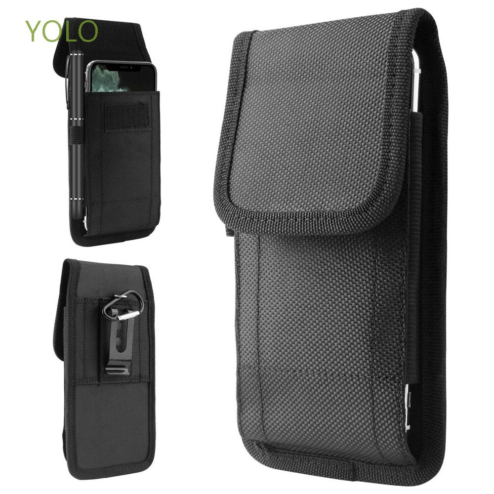 Vertical Cell Phone Pouch Belt Clip Case Card Phone Holder