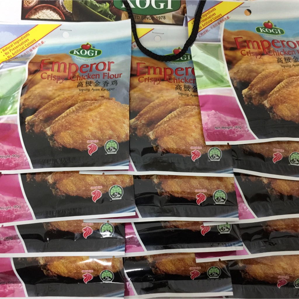 [6pack] KOGI Emperor Crispy Chicken Flour-90g | Shopee Singapore