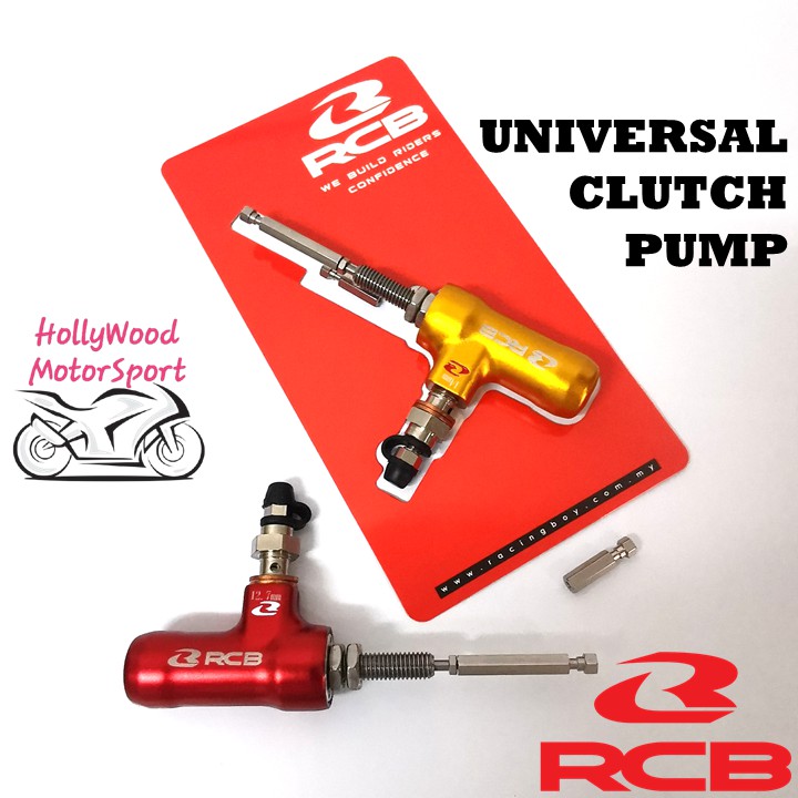 " RIZOMA CLUTCH PUMP RCB RACING BOY S1 CLUTCH PUMP ALLOY 14MM GOLD / 12 ...