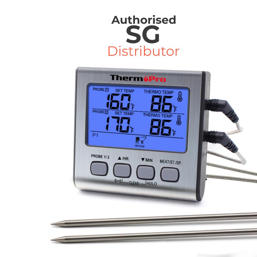 ThermoPro TP-17 Digital Meat Cooking BBQ Food Electronic Thermometer ...