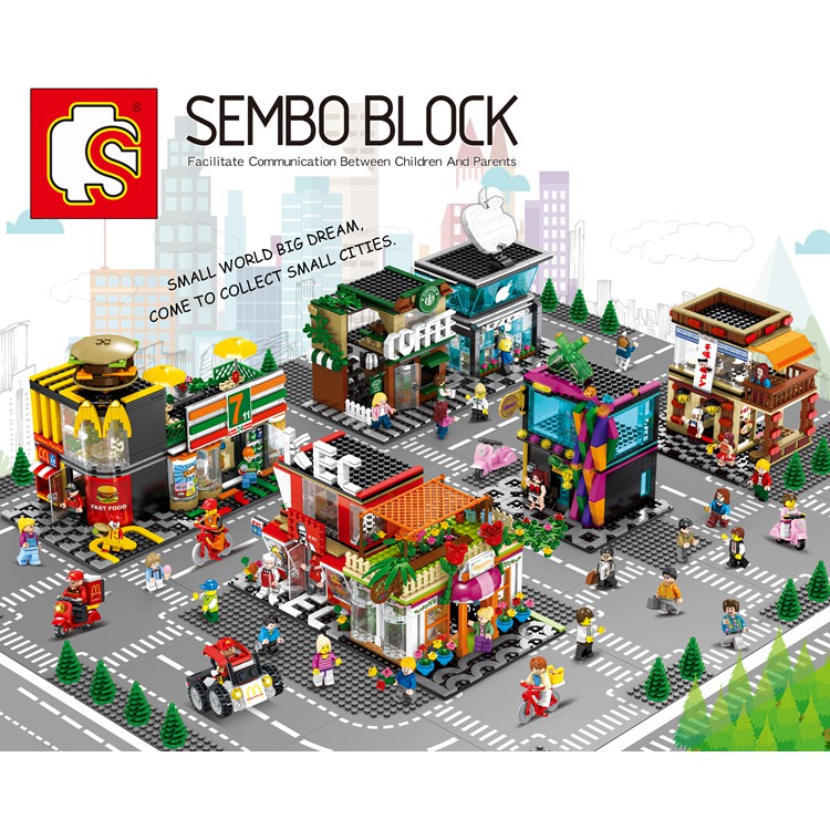 [SG Local Stocks] Sembo block Advance Street Shop Collection | Shopee ...