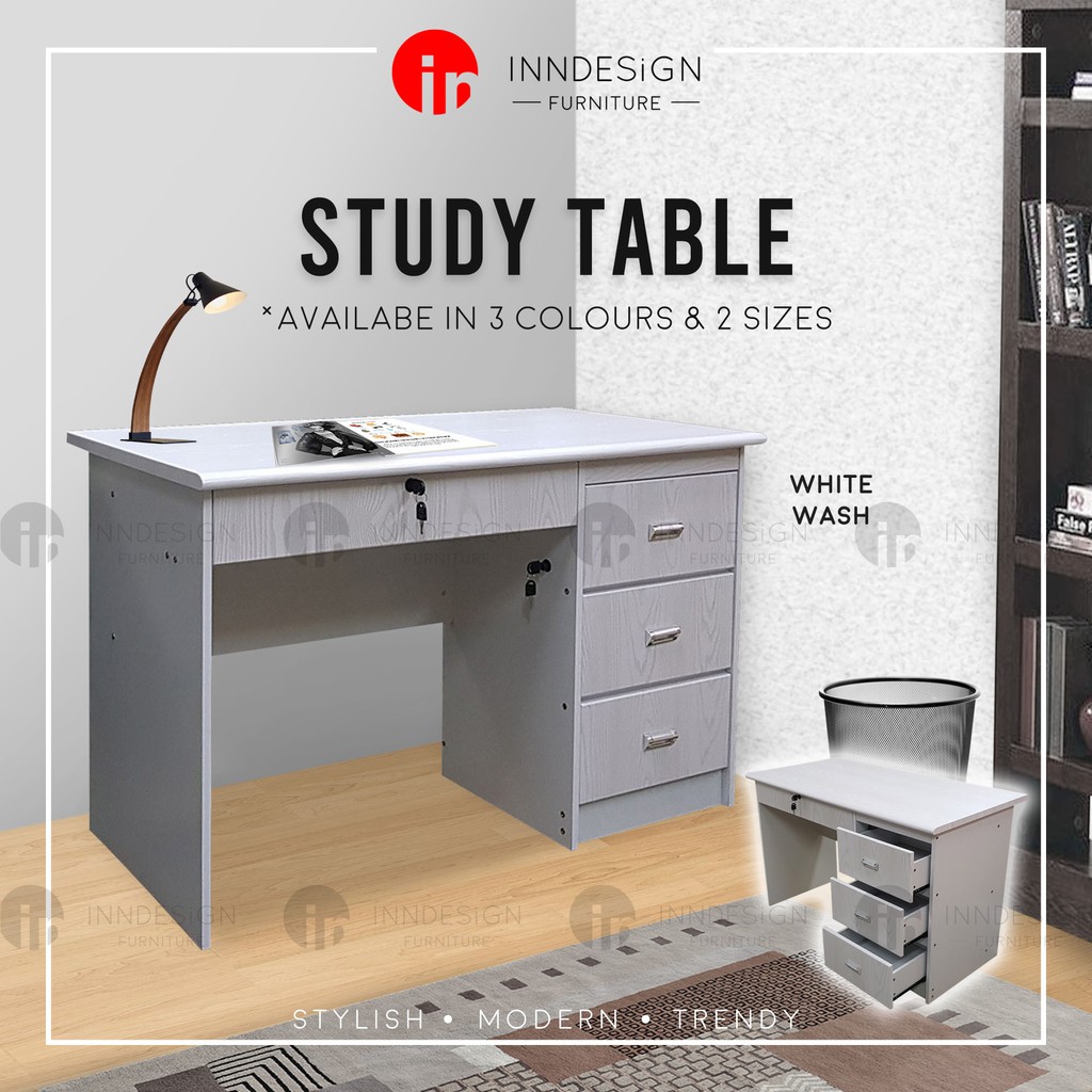 [LOCAL SELLER] Posland Study Table/Office Table L120cm | Shopee Singapore