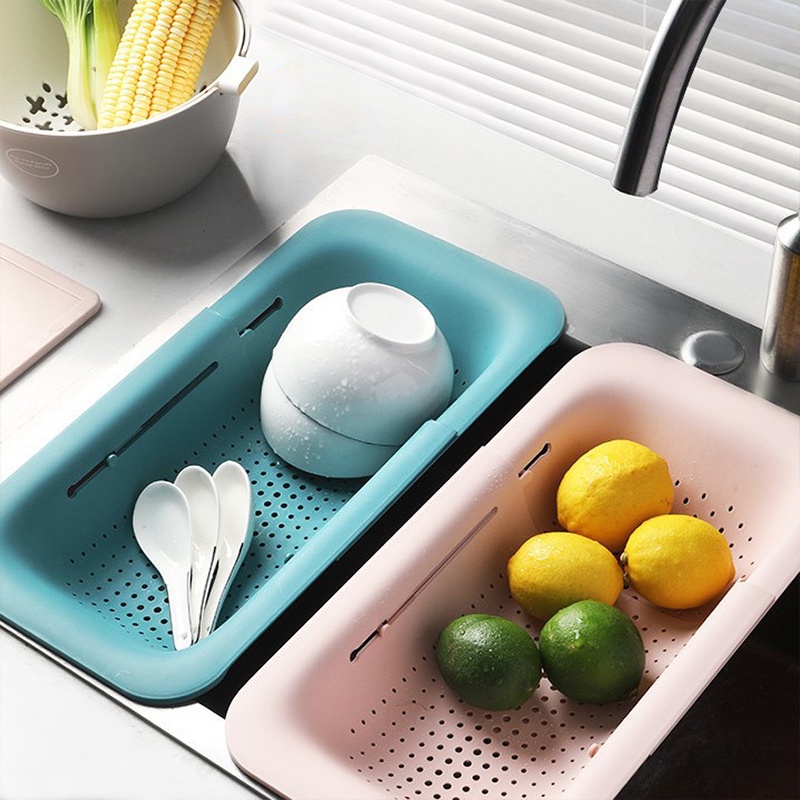 Slide Food Waste Filter Basket Thickened Plastic Put In The Sink ...