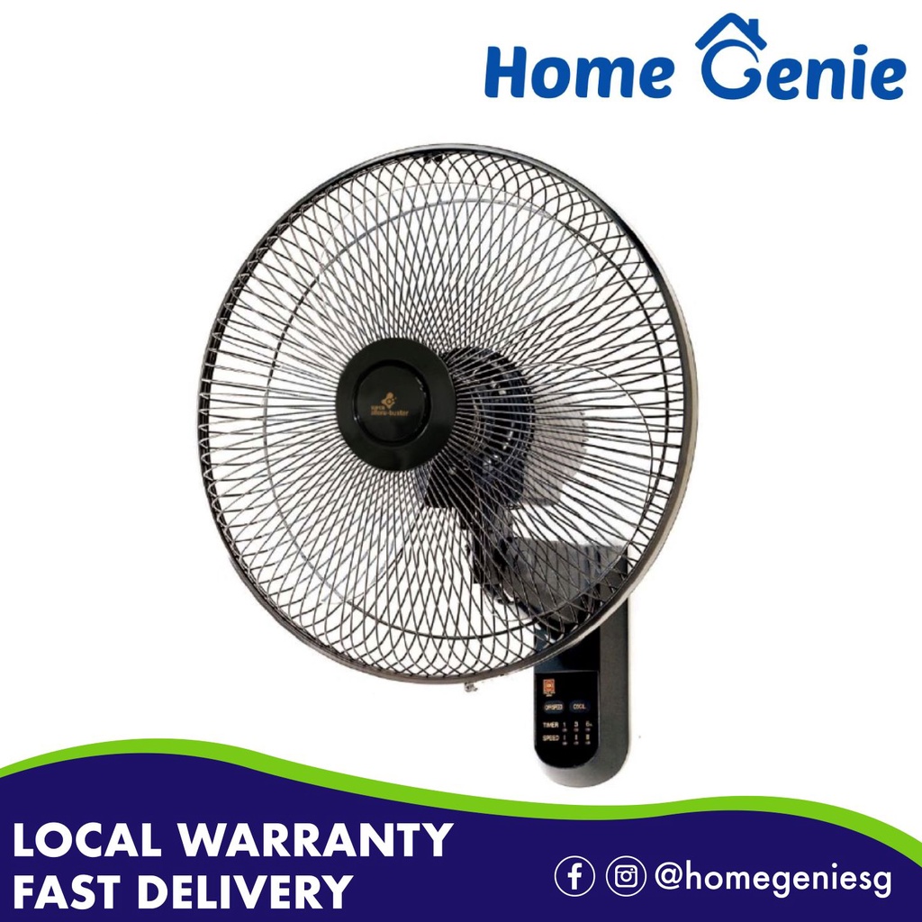 KDK 16" Wall Fan With Remote Control M40MS | Shopee Singapore
