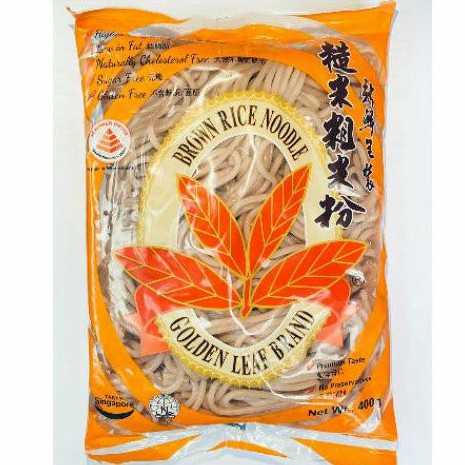 Golden Leaf Brand Fresh Brown Rice Noodle/Laksa Noodle (3 x 400g) daily ...