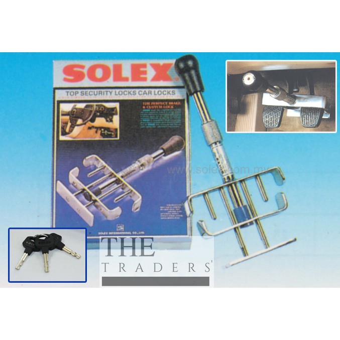 Solex M1 Brake/Clutch pedal lock (MANUAL CAR) | Shopee Singapore