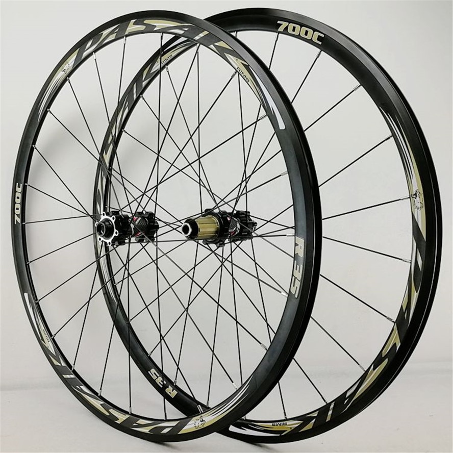 700C Road Wheels Disc Brakes Whees Bicycle Wheelset 30mm Alloy RIM ...