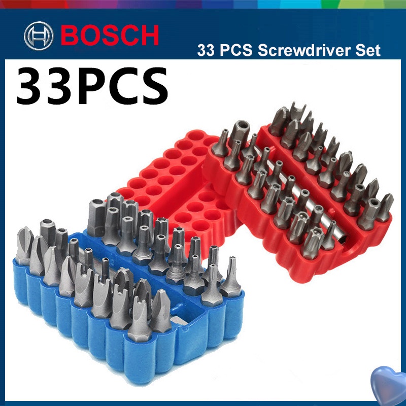 33 PCS Screwdriver Set Precision Torx Hex Phillips Bit Kit Magnetic ...