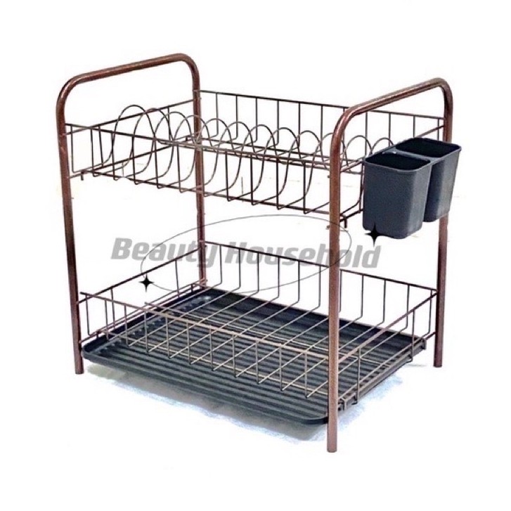 2 Levels Of Iron Tier rack/Bowl rack/Kitchen rack/Grade rack/storage ...