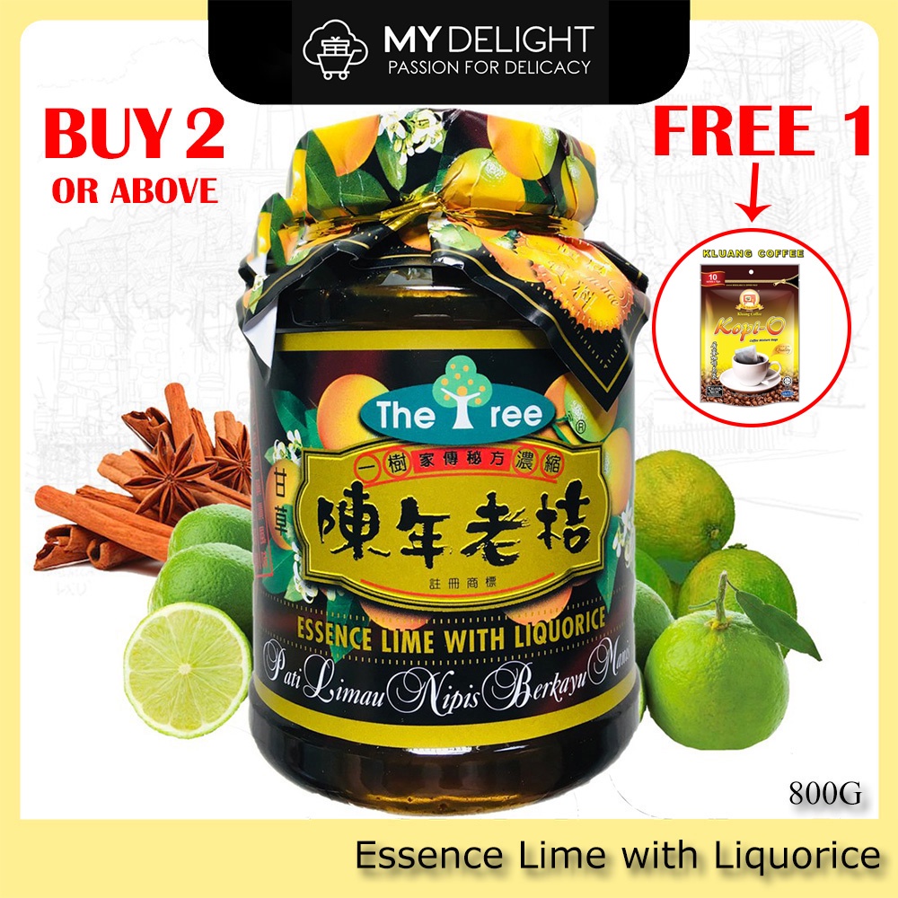 SAN SHU GONG THE TREE Essence Lime with Liquorice Lemon Juice Drinks ...