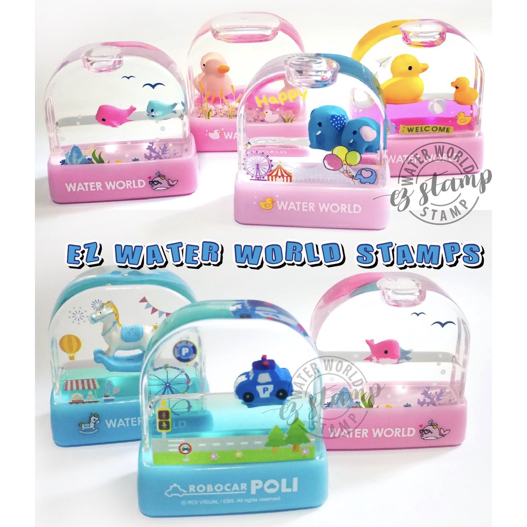 EZ Water World Stamp Chop( Signature Chop, Kids Chop, Nurse Chop ...