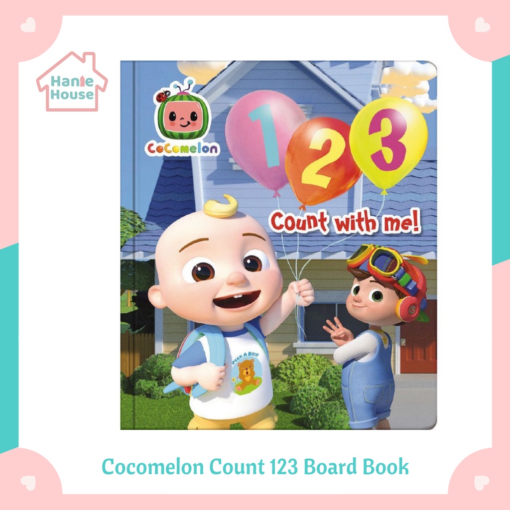 Cocomelon Count 123 Board Book (Preschool Learn to Count) | Shopee ...