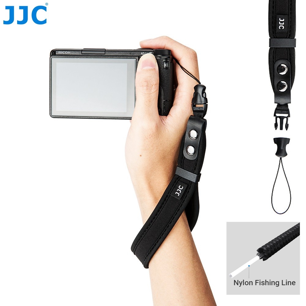JJC ST-CP1 Quick Release Wrist Strap Compact Digital Camera Neoprene ...