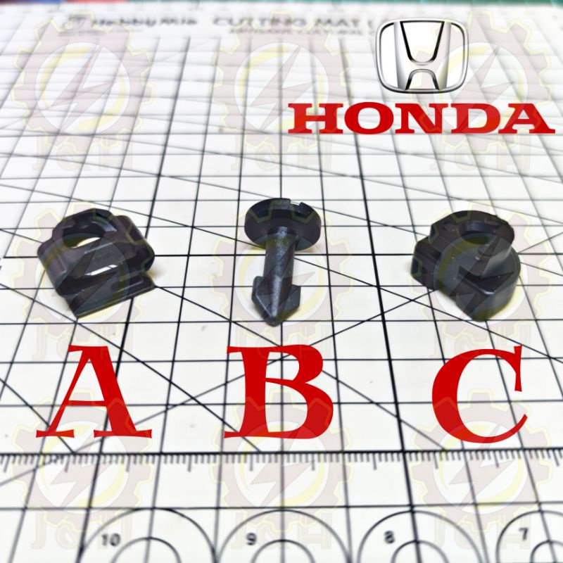 SEBIJI HARGA HONDA CIVIC / ACCORD / CRV / HRV ENGINE COVER CLIP & BUSH ...