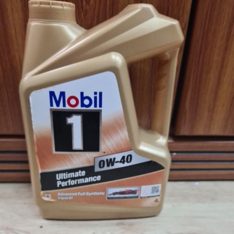 *Restock* Mobil Gold 0W40 Engine oil 4 litre *NEW PACKAGIING" | Shopee ...