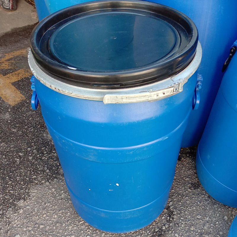 100L Used drum / Plastic Tong Biru 100 liter / Oper Top | Shopee Singapore
