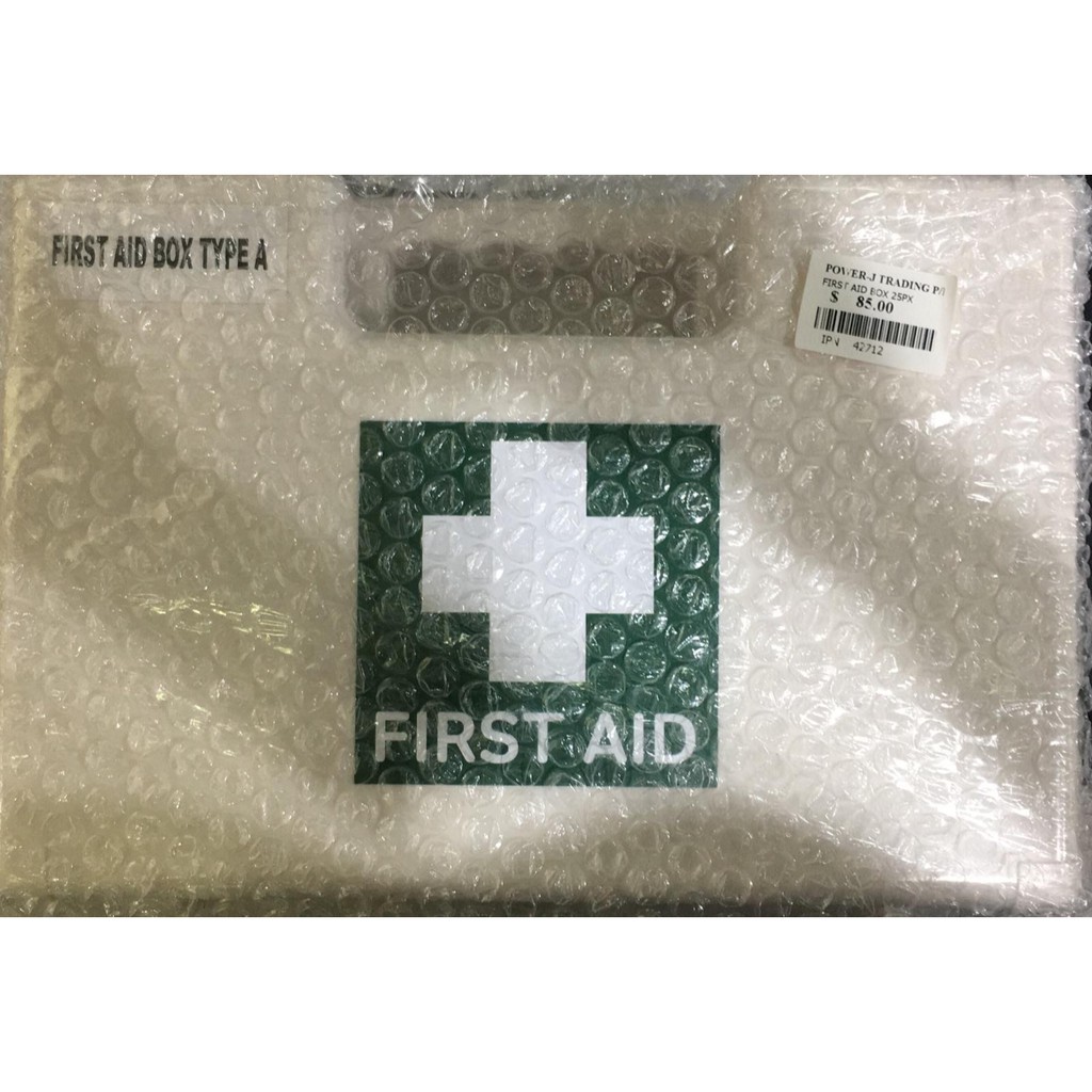 First Aid Box (Assure) MOM Approved Box A B and C Workplace safety ...
