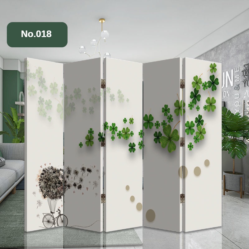 Nordic Screen Partition Wall Simple Modern Living Room Home Mobile Push ...