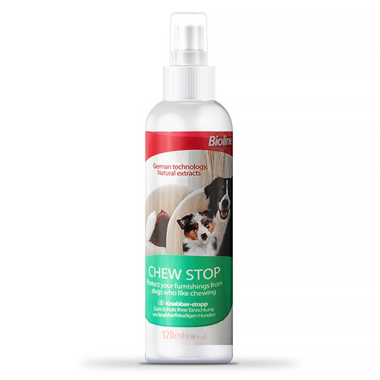 Bioline Chew Stop Dog Deterrent Spray 120ml | Shopee Singapore