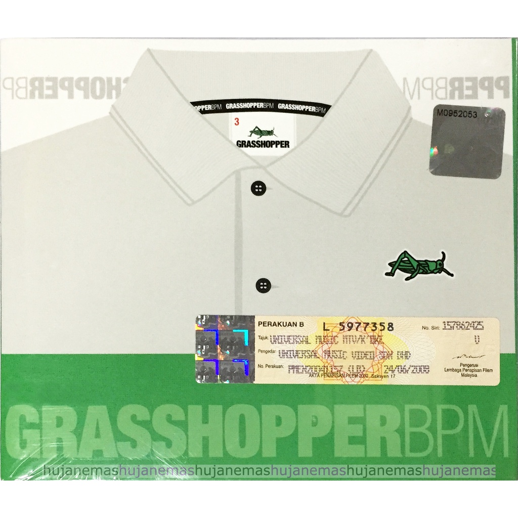 GRASSHOPPER 草蜢 - BPM 2008 UNIVERSAL MUSIC DELUXE Edition 3CD+DVD BOXSET (CANTO / MANDO DANCE-POP ...
