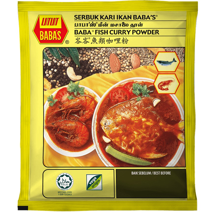 Baba Fish Curry Powder 1kg | Shopee Singapore