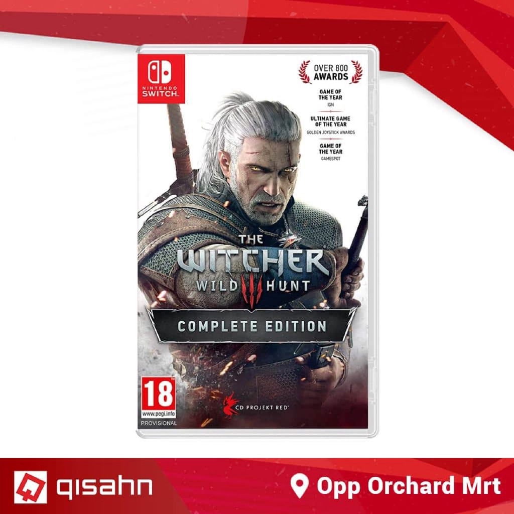 The Witcher 3 Wild Hunt Complete Edition English Game - Nintendo Switch ...