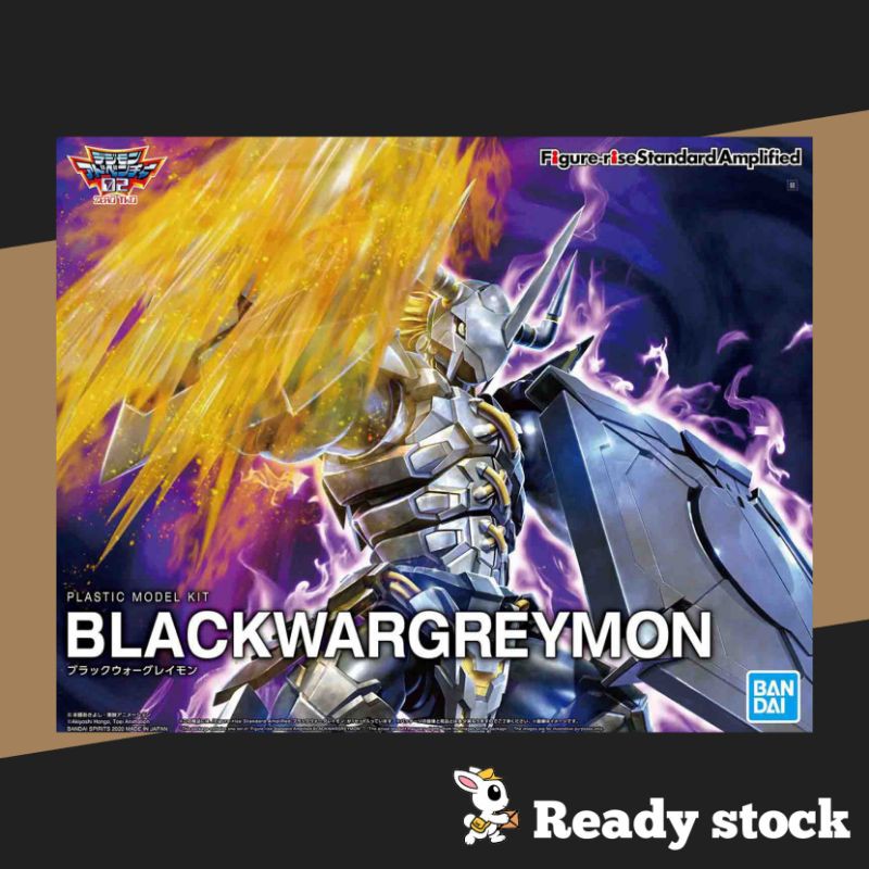 Bandai Black Wargreymon Figure-rise Standard Amplified Plastic Model Kit | Shopee Singapore