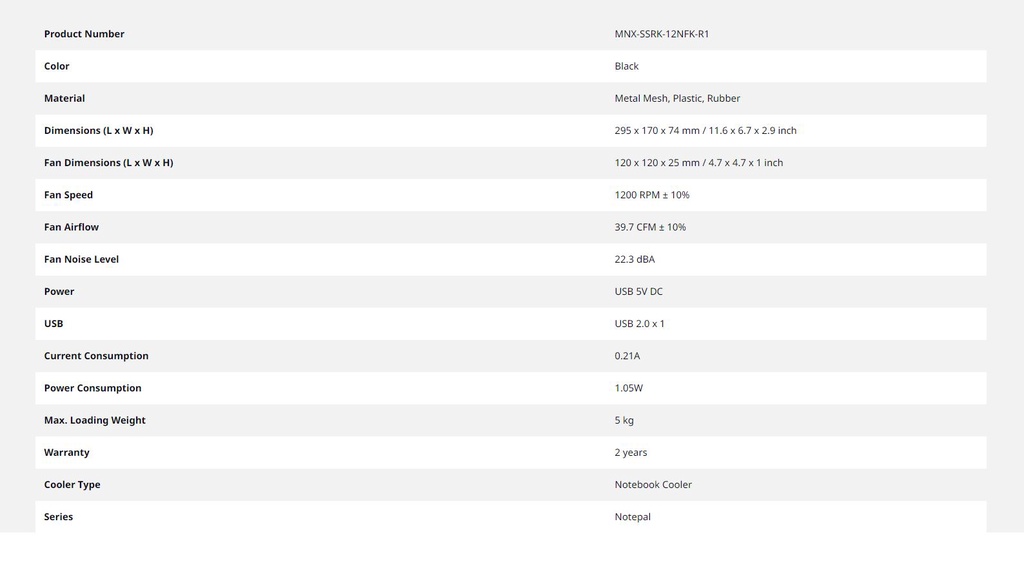 Cooler Master NotePal Connect Stand Network Devices Cooling Solution (2 ...