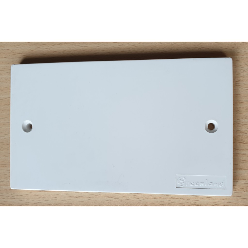 (SG Seller) Socket Blank Plate Cover, 2 Gang White For All Brands ...