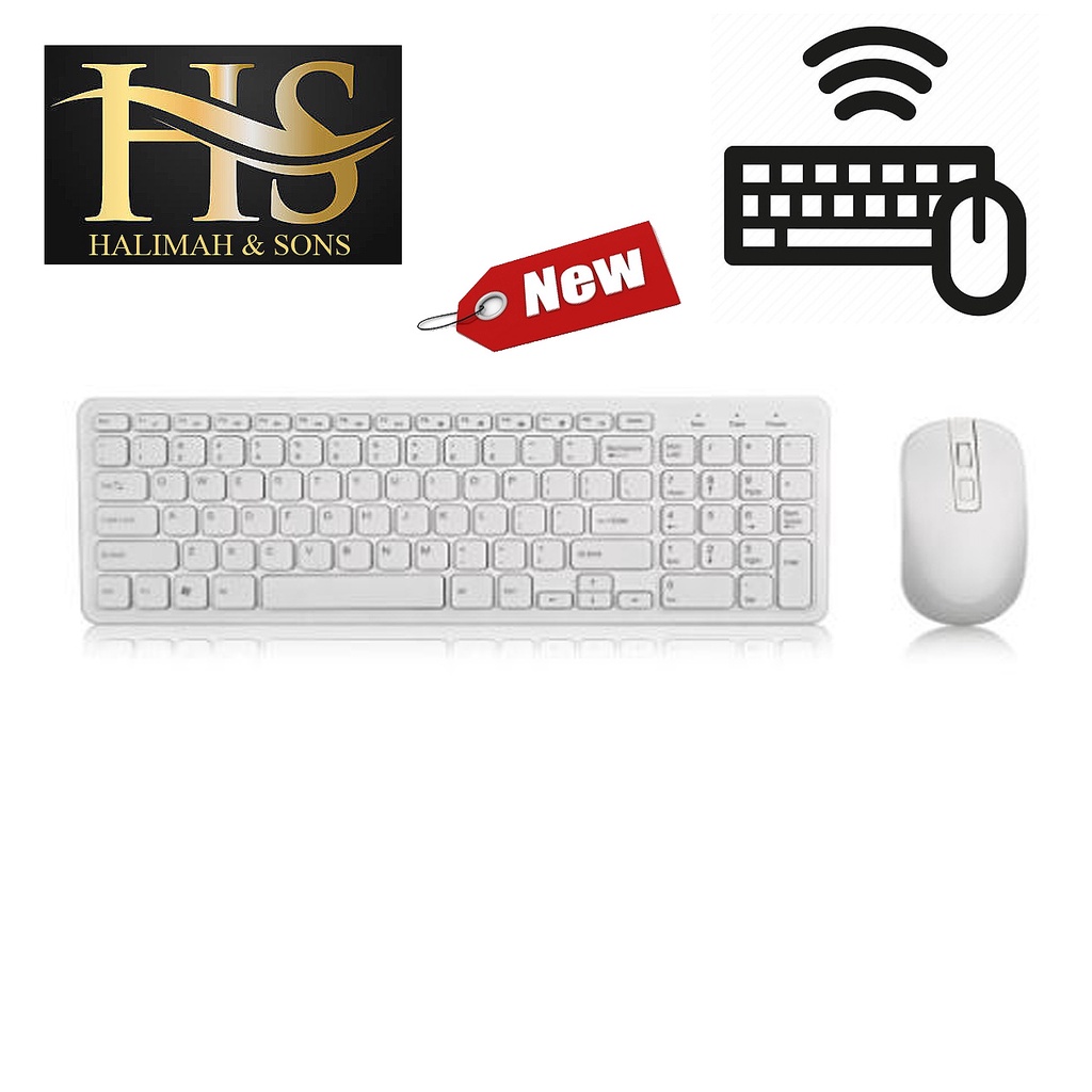 GKM520 wireless keyboard and mouse set 2.4g multifunctional laptop ...