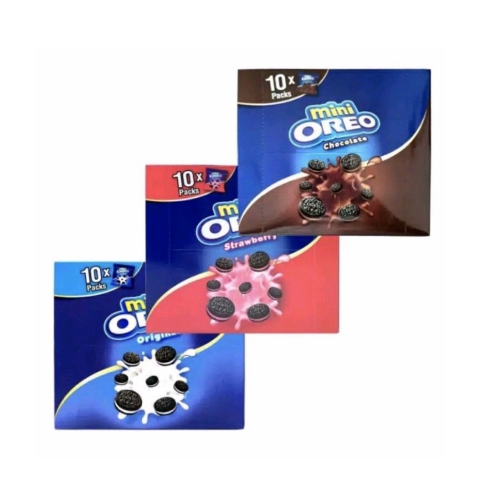 Mini Oreo Chocolate / Strawberry Box 10x20.4 grams | Shopee Singapore