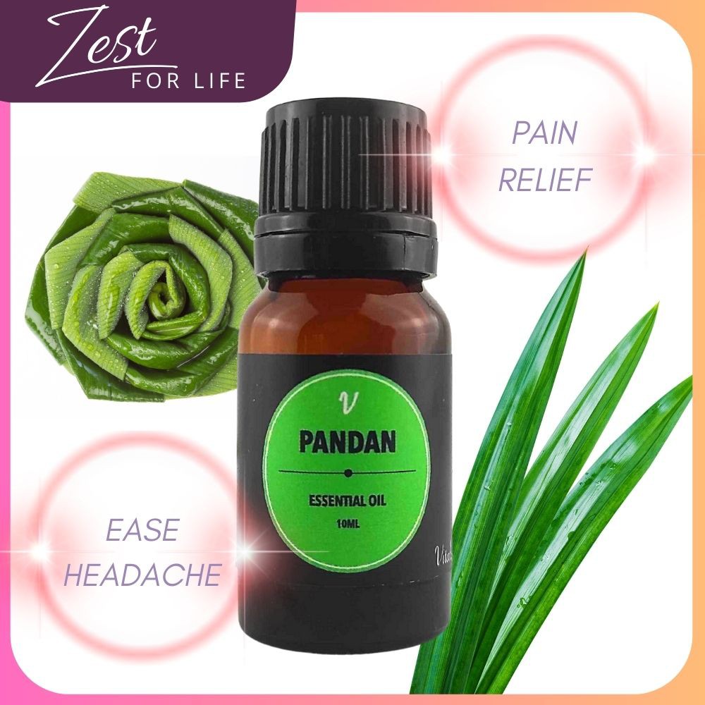 Pandan Essential Oil 10ml Aroma Air Aromatherapy Diffuser Fragrances ...
