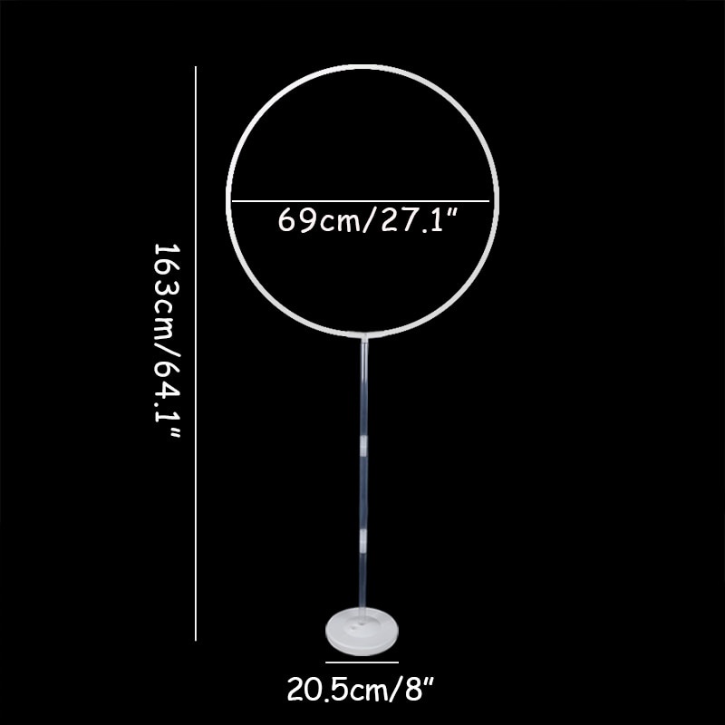 Balloon Arch Balloons Ring Stand for Baby Shower Wedding Decoration ...