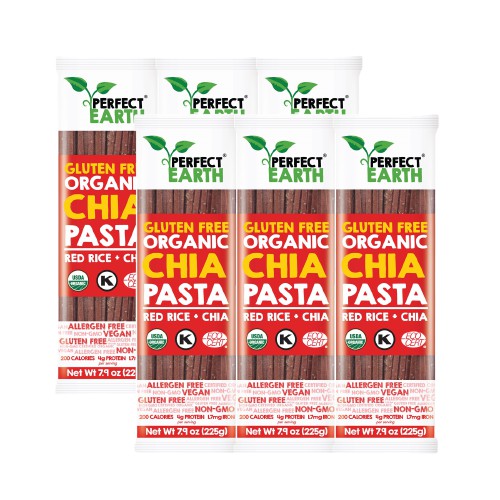 Perfect Earth Organic Chia Pasta Red (225g x 6) | Shopee Singapore