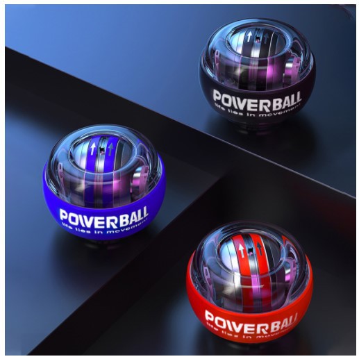 Gyro Ball Gyroscope LED Wrist Ball Power Gym Training Exercise Tool ...
