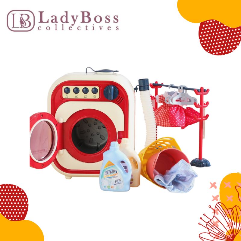 Brand New Washing Machine Pretend Play Set for Children | Shopee Singapore