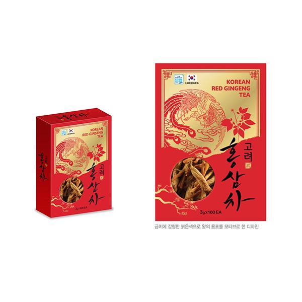 - Red Ginseng Tea - Jeong Won Ganoderma Box of 100 packs | Shopee Singapore